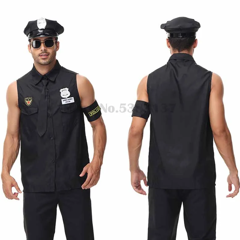 Halloween-Costumes-Men-Adult-America-Police-Cosplay-Clothing-Dirty-Cop ...