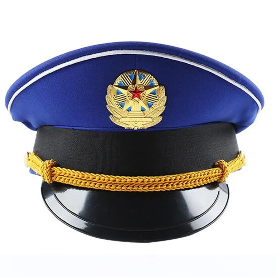 Blue Police Officer Hat