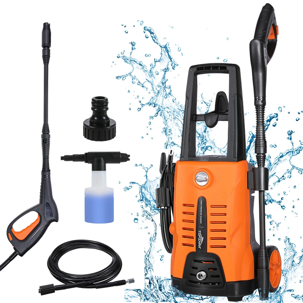 1500w 120bar High Pressure Car Washer Electric Power Washer Water Spray ...