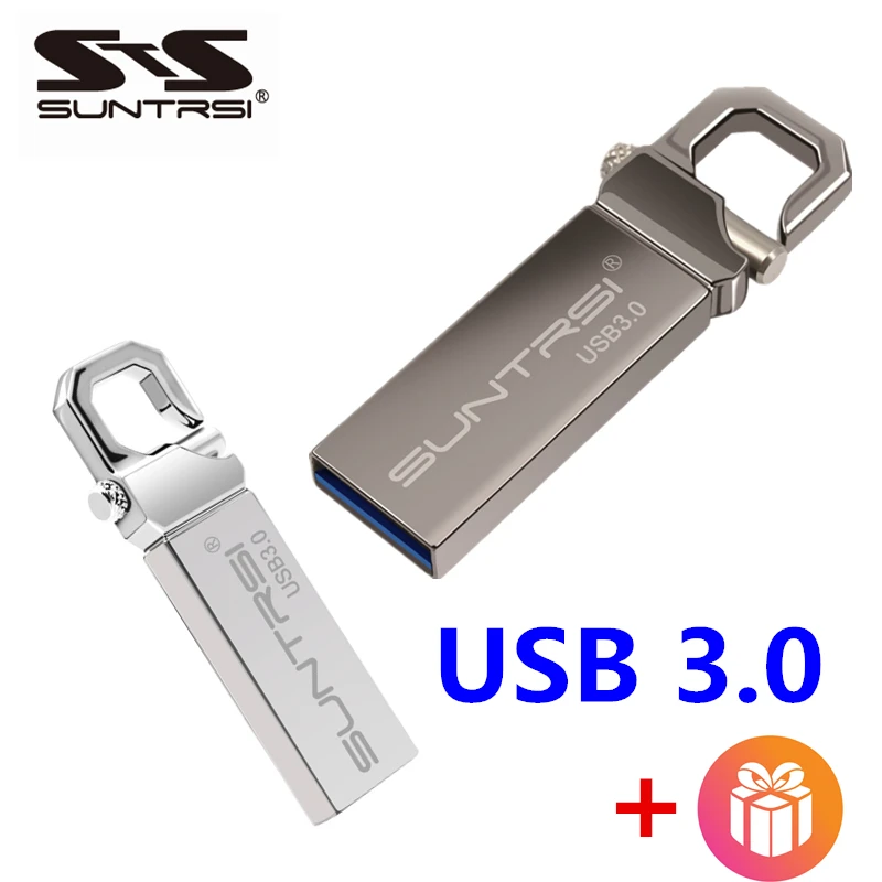 Suntrsi-unidad-flash-USB-3-0-pendrive-port-til-de-metal-de-128gb-32-gb ...