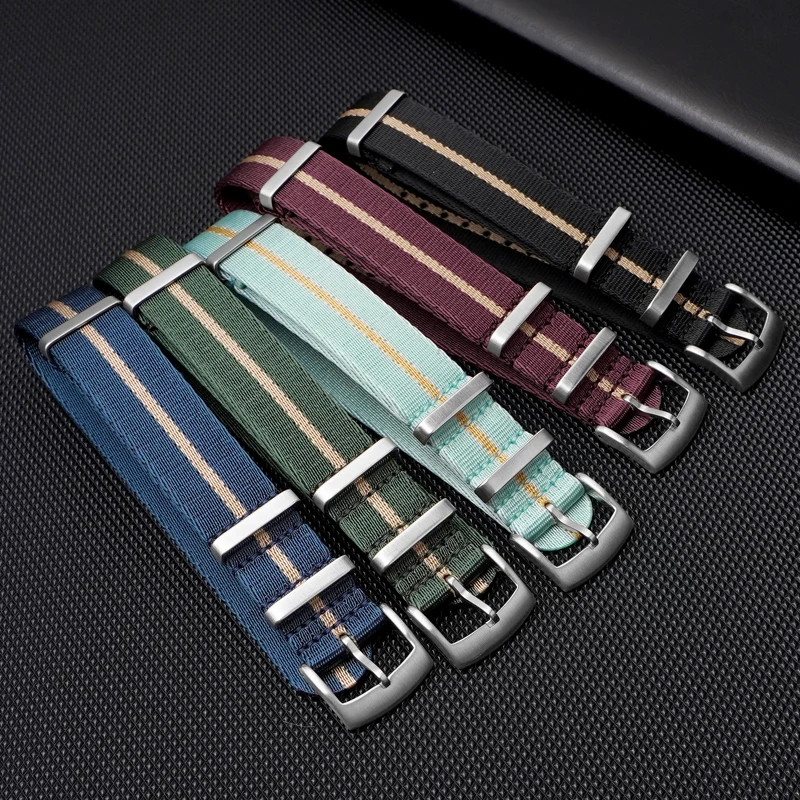 Nylon-Canvas-universal-watchband-NATO-strap-Universal-bracelet-for ...