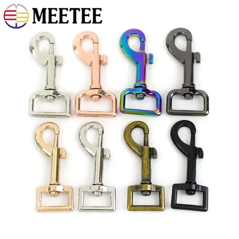 4-10Pcs-Metal-Buckles-Swivel-Lobster-Clasp-Dog-Collar-Keychain-Bag ...