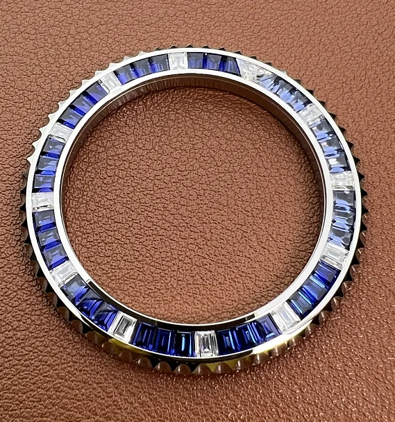 Famous Brand Watch Bezel 36pcs Stainless Steel with Synthetic Diamond ...