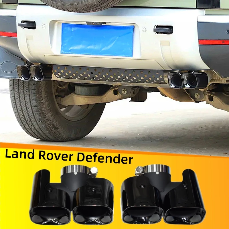 For-Land-Rover-Defender-90-110-2020-2024-Rear-Exhaust-Tail-Pipe-upgrade ...