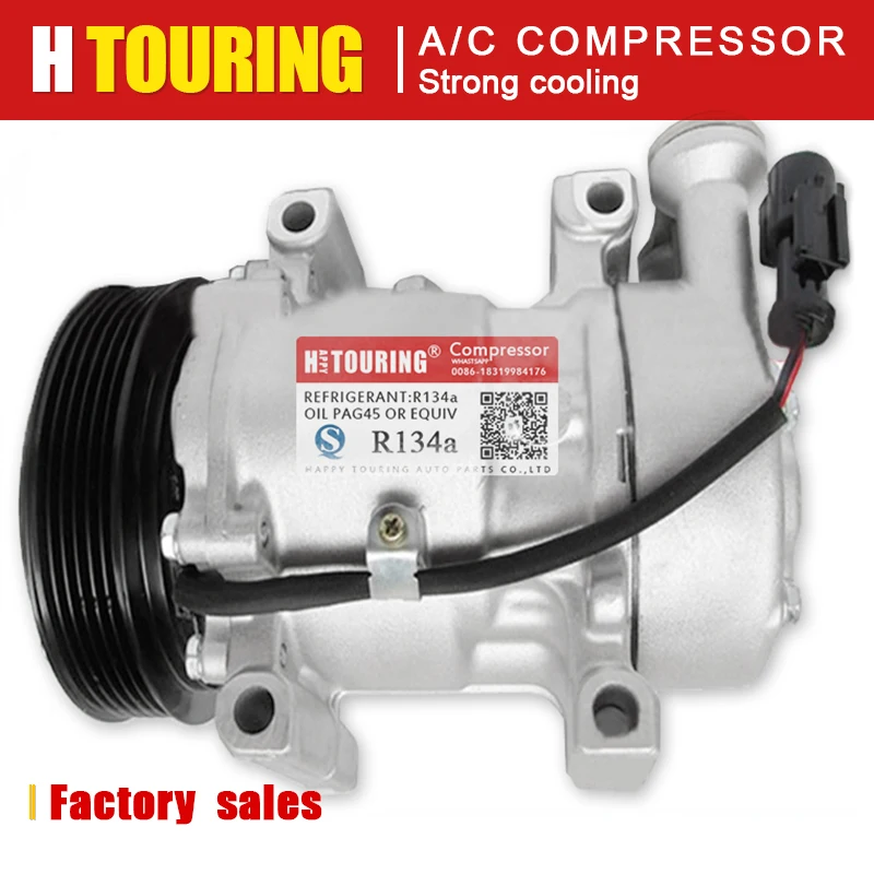 For Ac Air Compressor Mazda 2 DIESEL / FORD FIESTA FUSION 2S61-19D629 ...