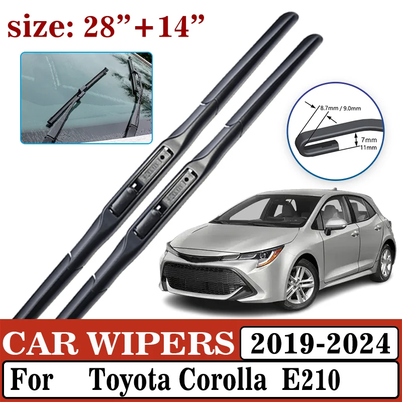 Car Windscreen Wipers For Toyota Corolla E210 2019-2024 Front Wiper ...