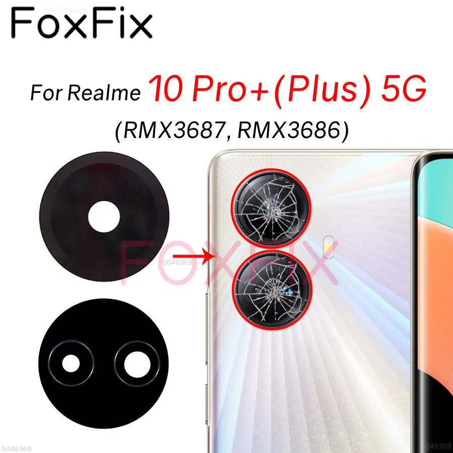Rear-Back-Camera-Glass-Lens-For-Realme-10-Pro-Plus-5G-Replacement-With ...