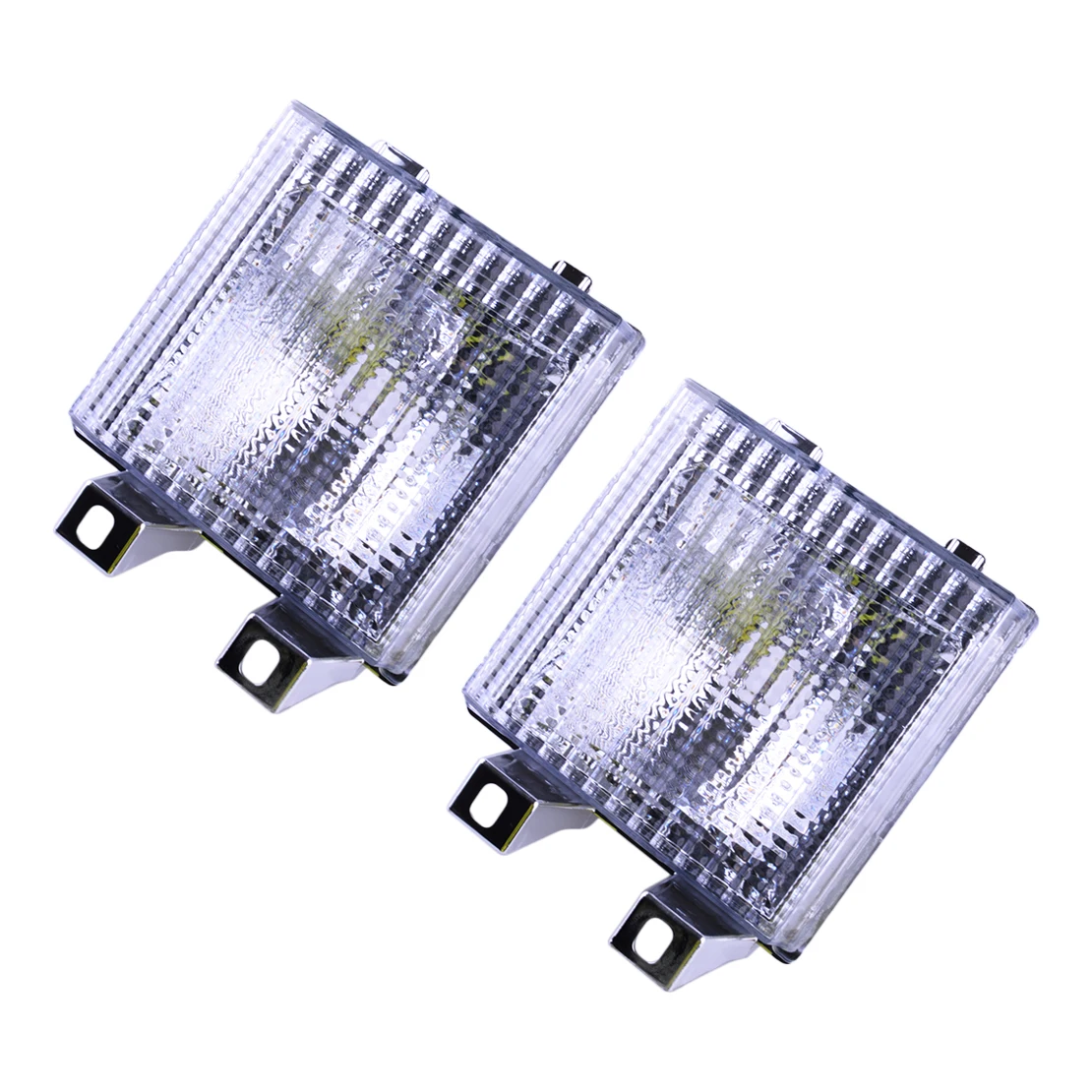 1-Pair-Clear-Lens-Turn-Signal-Light-Housing-Side-Corner-Marker-Lamp ...