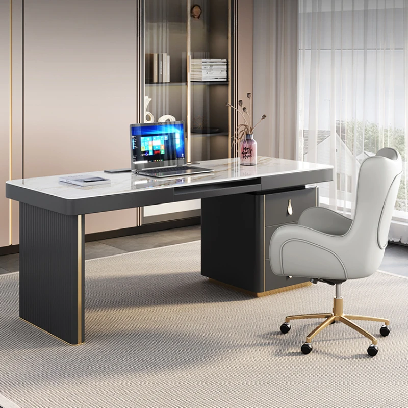 Write-Top-Grade-Office-Desk-Study-Computer-Light-Luxury-Rock-Plate ...