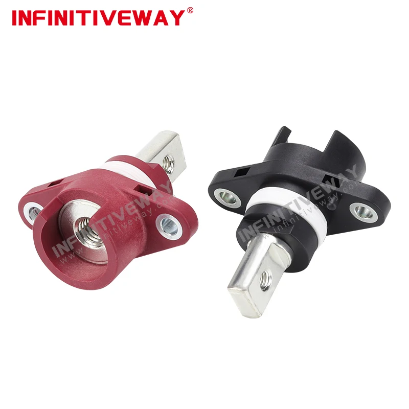 Round-horizontal-and-vertical-copper-bar-connector-150A-high-power ...