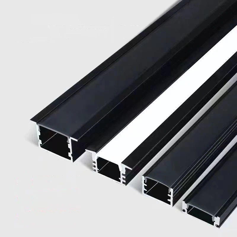 Perfil-de-aluminio-LED-montado-en-superficie-0-5-m-1m-U-V-YW-negro ...