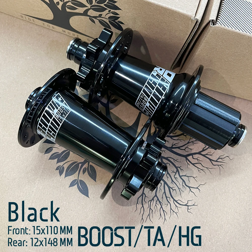 Koozer xm490 pro aço CR MO 5x141mm qr mtb cubo de bicicleta 15x110 ...