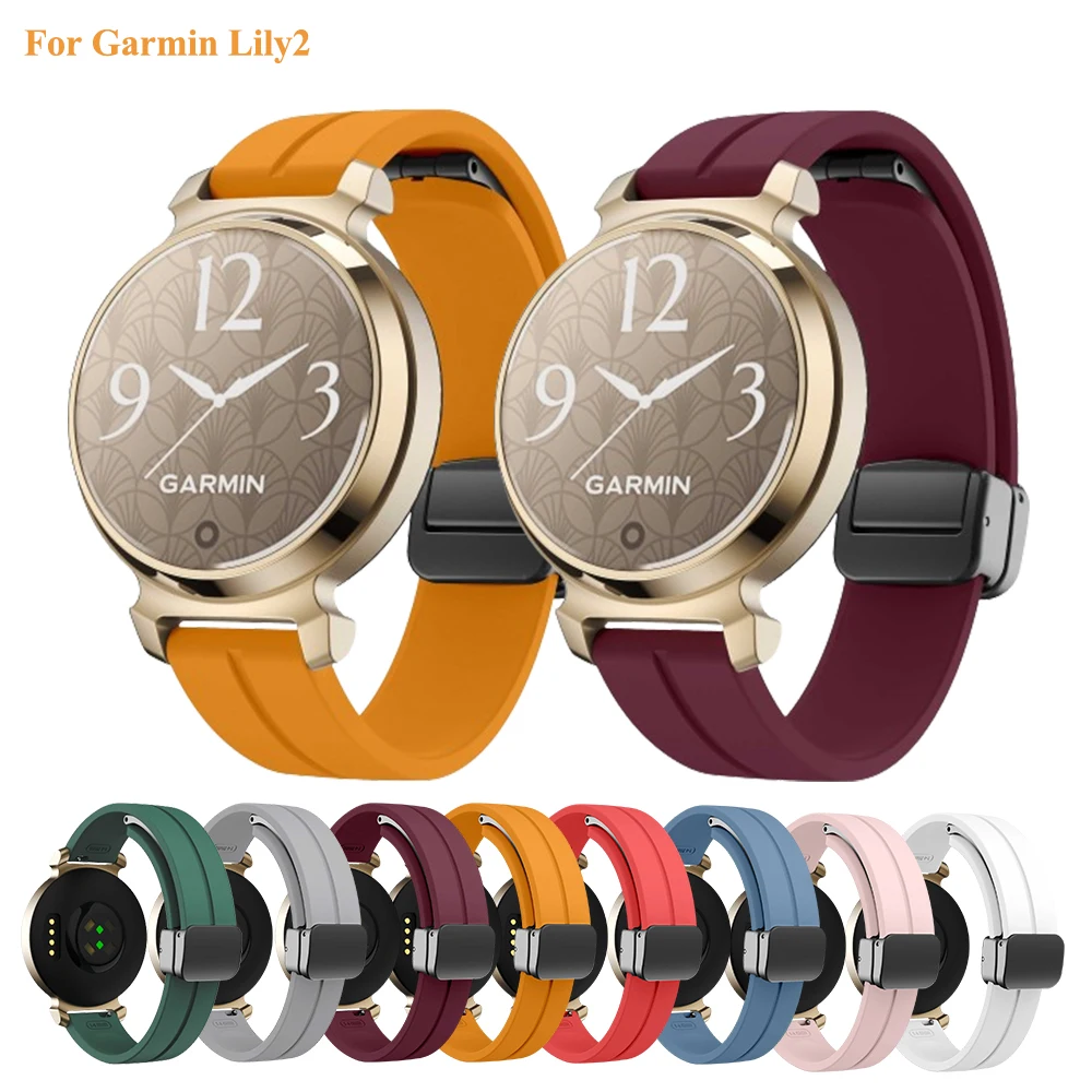 Garmin-Lily2-Band-Bracelet-Lily-14mn-Magnetic-Folding-Buckle-Watch-Strap-Quick-Fit-14-Mm-Black.jpg