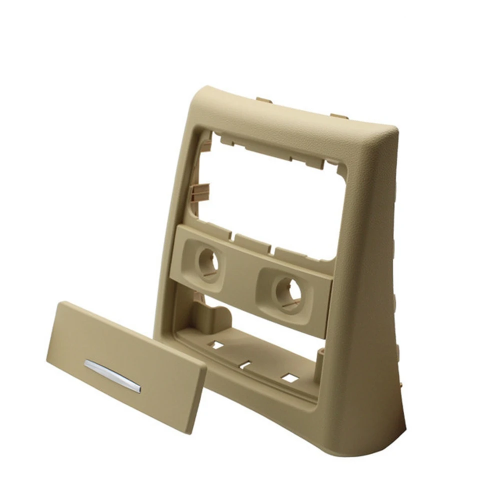 Car-Rear-Center-Console-Fresh-Air-Outlet-Vent-Grille-Cover-Outer-Frame ...