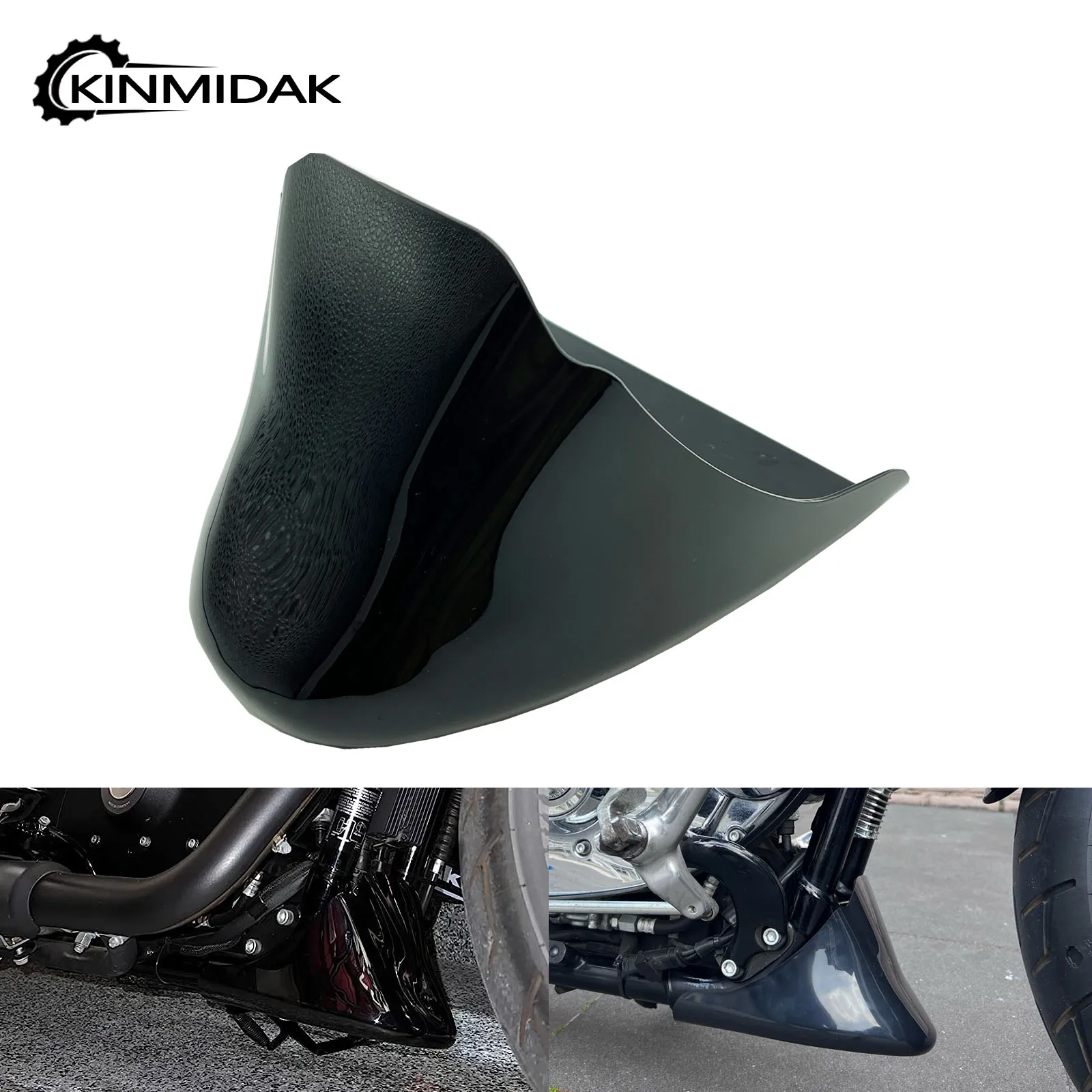 Motorcycle-Front-Fender-Bottom-Spoiler-Mudguard-Air-Dam-Chin-Fairing ...