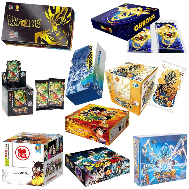 Dragon Ball Full Set Card Son Goku Rare Bronzing Sp Flash Card Deluxe ...