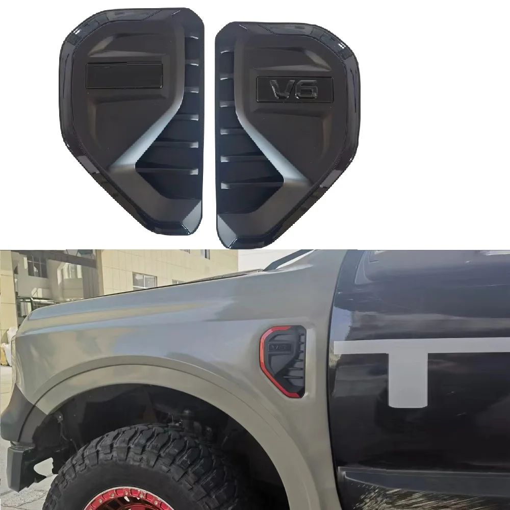 Auto-Accessories-Fender-Trims-Cover-For-Ford-Ranger-T9-Side-Fenders ...