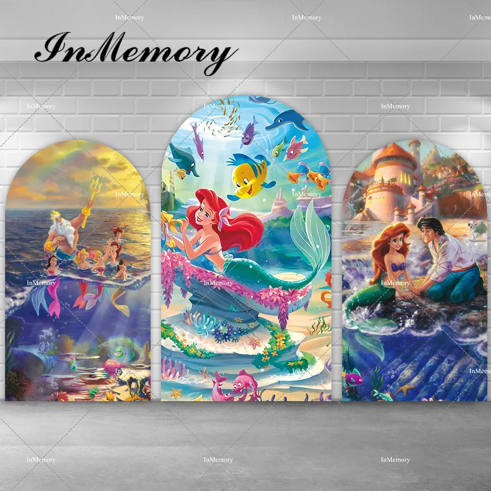 Little-Mermaid-Ariel-Chiara-Backdrop-for-Princess-Girls-Birthday-Party ...