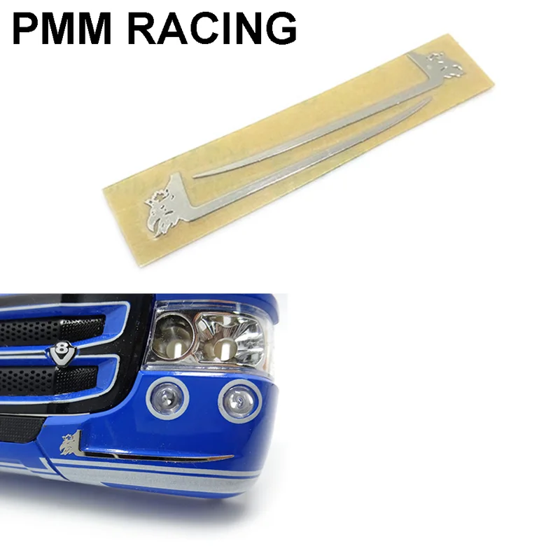 Metal Simulation Stickers Decorate Upgrade For 1/14 Tamiya Rc Truck ...