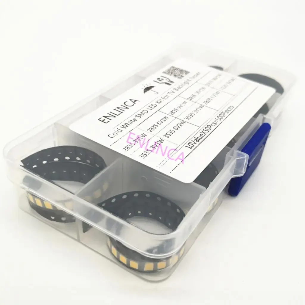 500pcs-Cold-White-SMD-LED-Kit-10ValuesX50Pcs-2835-3030-3535-2828-7020 ...