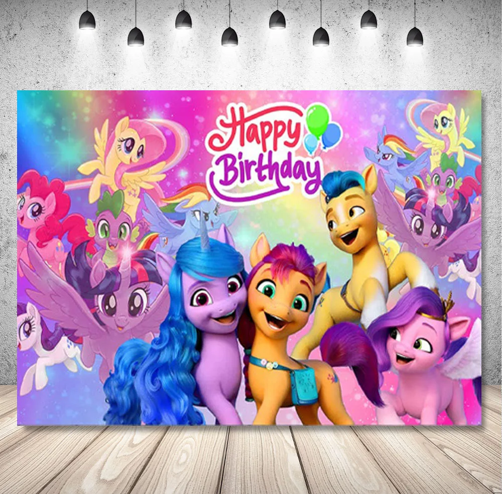 My Little Pony Happy Birthday Banner