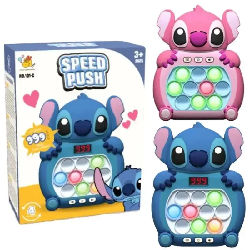 Disney-Stitch-Mickey-Quick-Push-Game-Console-Upgraded-Fingertip-Press ...