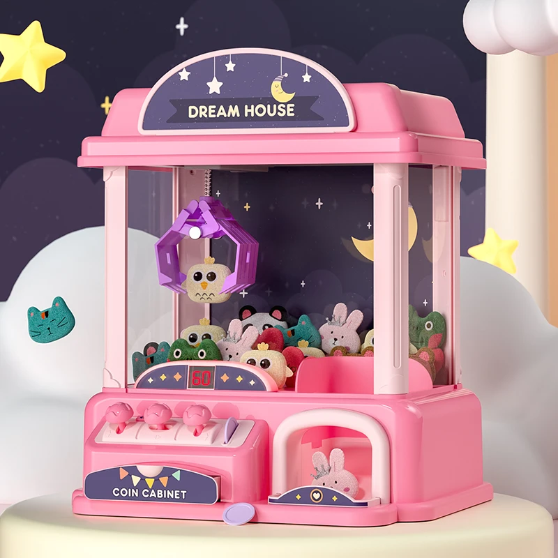 Claw-Machine-for-Kids-Mini-Vending-Machines-Arcade-Candy-Capsule-Claw ...