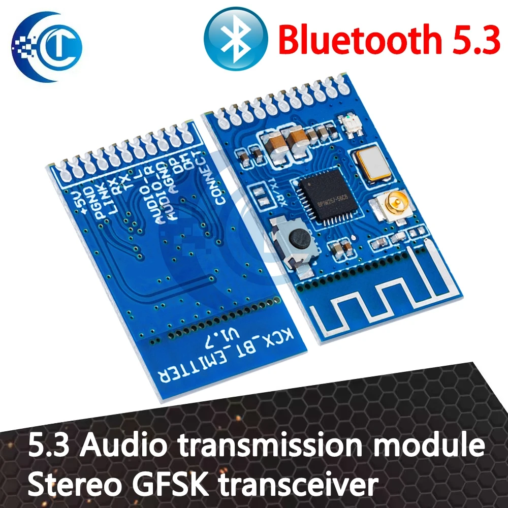 Bluetooth-module-5-3-Audio-transmitter-module-Stereo-GFSK-transceiver ...