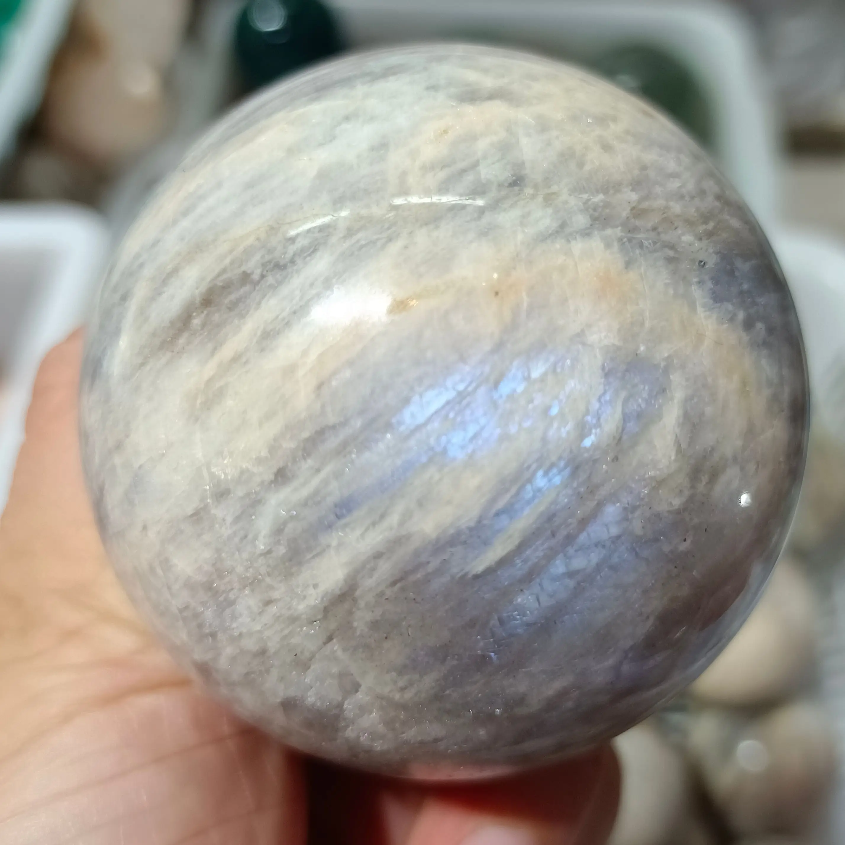NATURAL-MOONSTONE-BALL-CRYSTAL-ENERGY-HOME-DECORATION-CRAFT-GIFT-REIKI ...