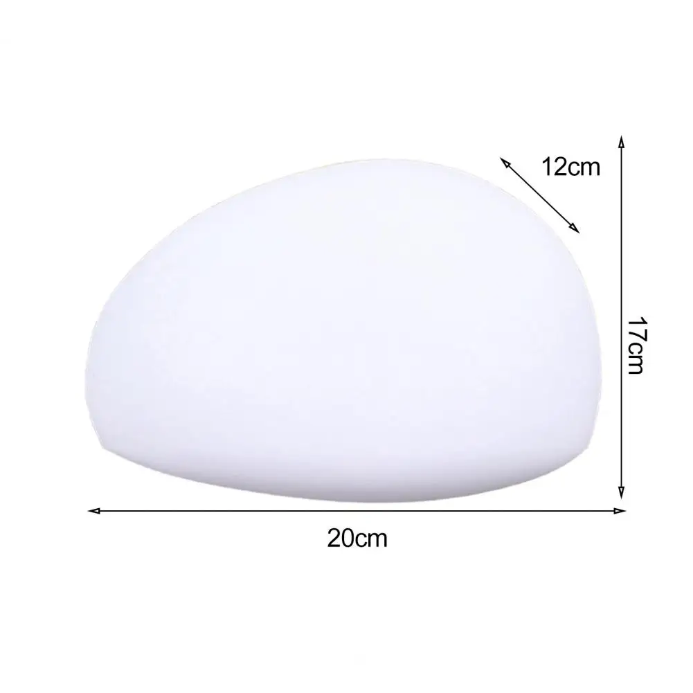 Outdoor Solar Light Color Changing Solar Pebble Garden Lights for ...