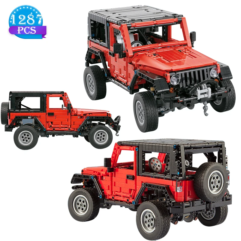 Especialista Técnico Diy Off-Road Sports Car Model Building Blocks ...