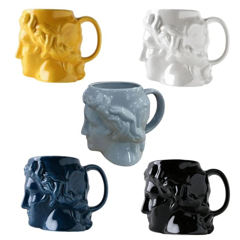 Unique-Coffee-Cups-for-Head-Mug-Apollo-Sculpture-Cup-Ceramic-Tea-Mugs ...