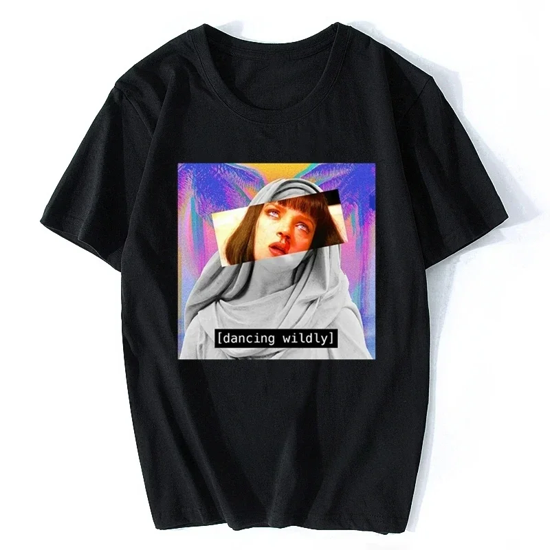 Homme-New-White-Casual-Short-Sleeve-Cool-Vaporwave-Style-T-Shirt-Men ...