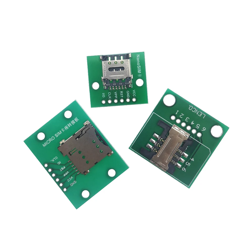 6-pin-Nano-MICRO-Big-SIM-Card-holder-slot-board-Interface-adapter ...