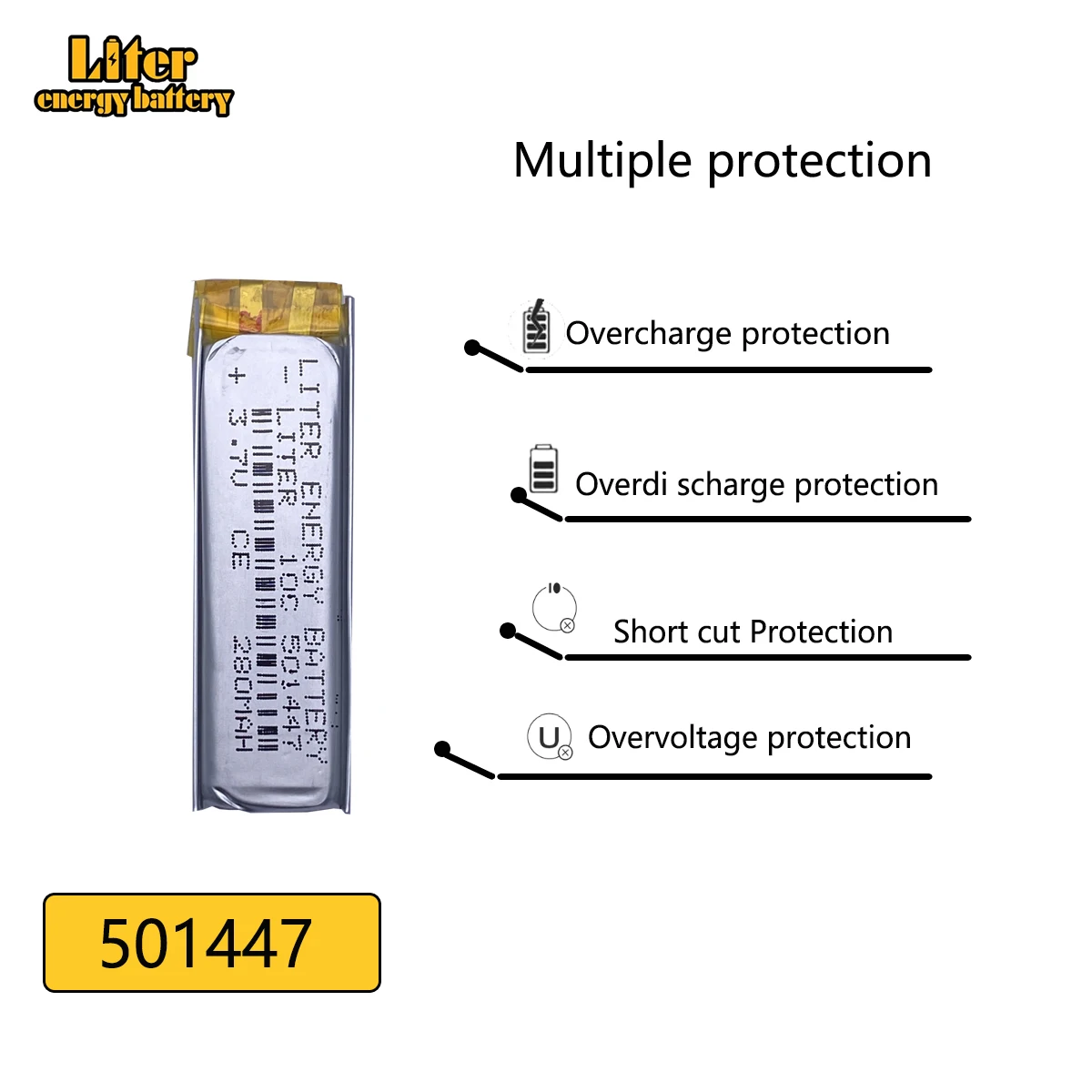 High-magnification-10C-ultra-thin-power-polymer-lithium-battery-501447 ...