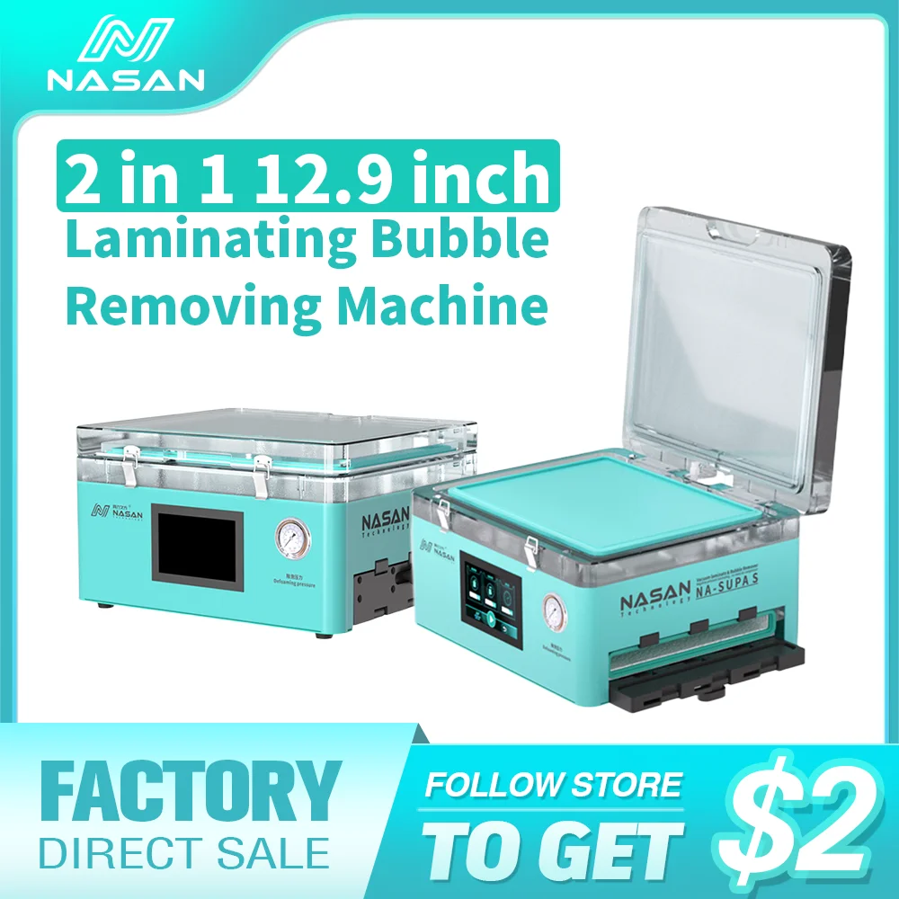 NASAN NA-SUPA S 2 en 1 grand plastifieuse et barboteur LCD 12.9 pouces ...