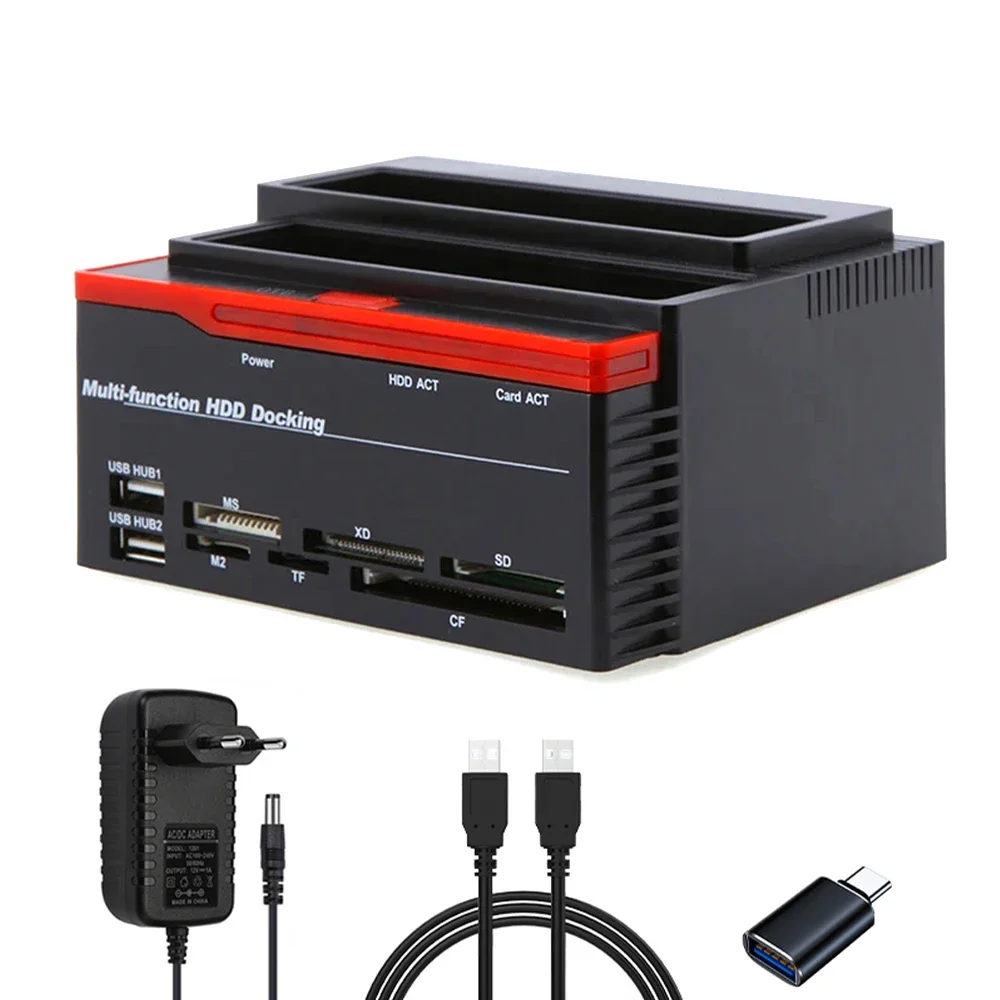 Hard-Drive-Docking-Station-for-2-5-3-5-Inch-SATA-IDE-HDD-SSD-Reader ...