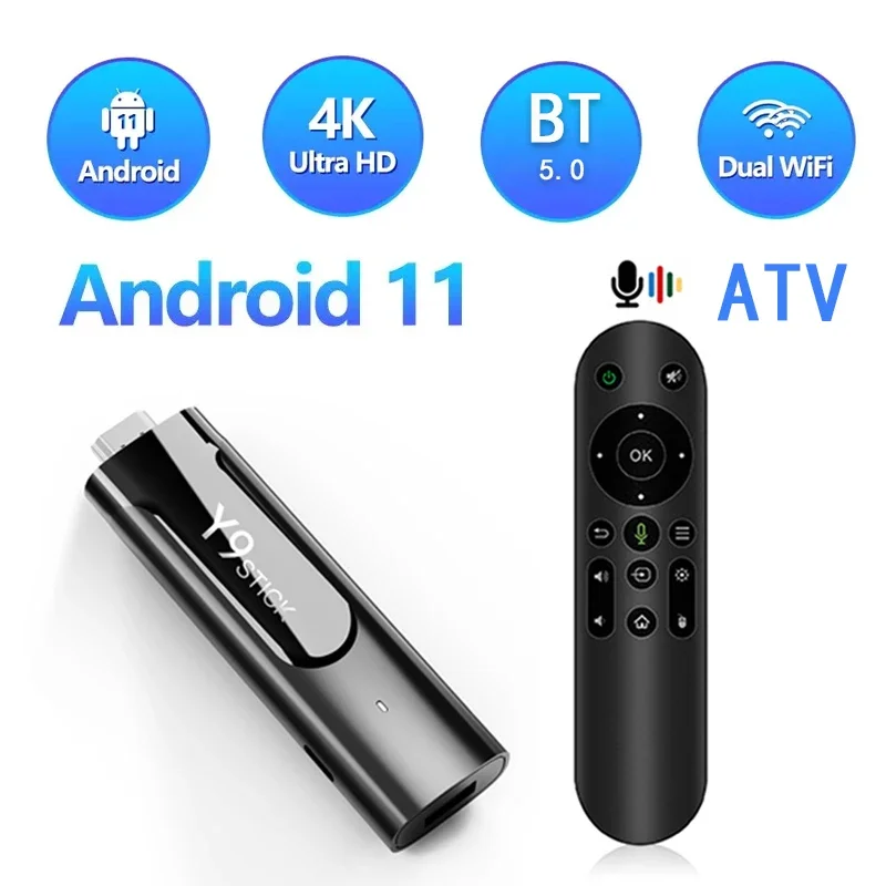 M98-Y9-Android-TV-Box-ATV-Amlogic-S905Y4-HD-4K-Home-Theater-Dual-WiFi ...