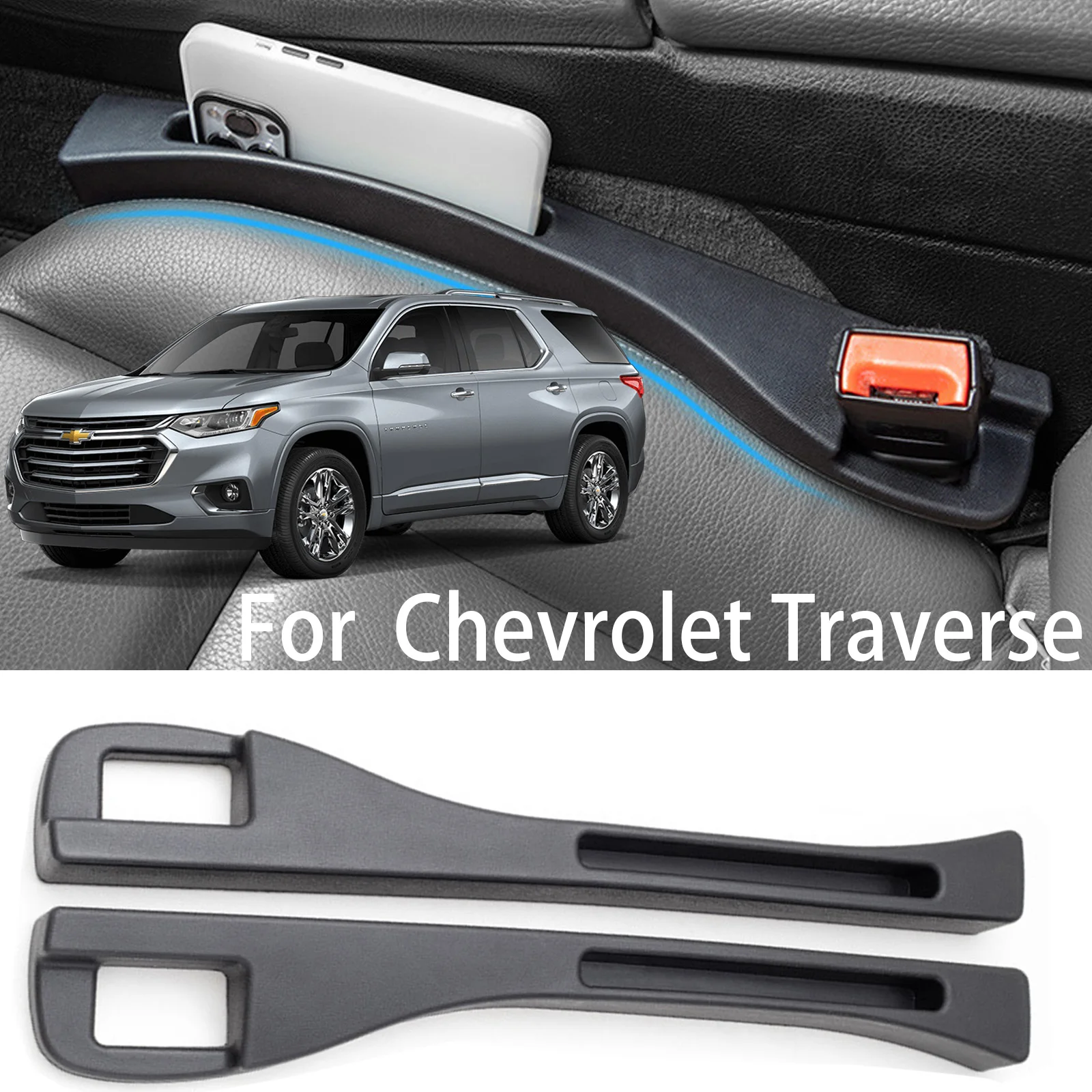 For-Chevrolet-Traverse-2018-2024-LS-RS-Z71-Limited-Car-Seat-Gap-Filler ...