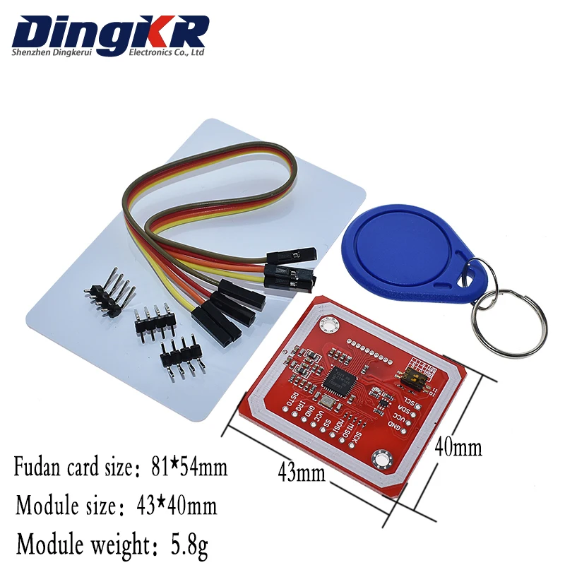 Reader Writer Mode IC S50 Card PCB Attenna I2C IIC SPI HSU For Arduino 1Set PN532 NFC RFID ...