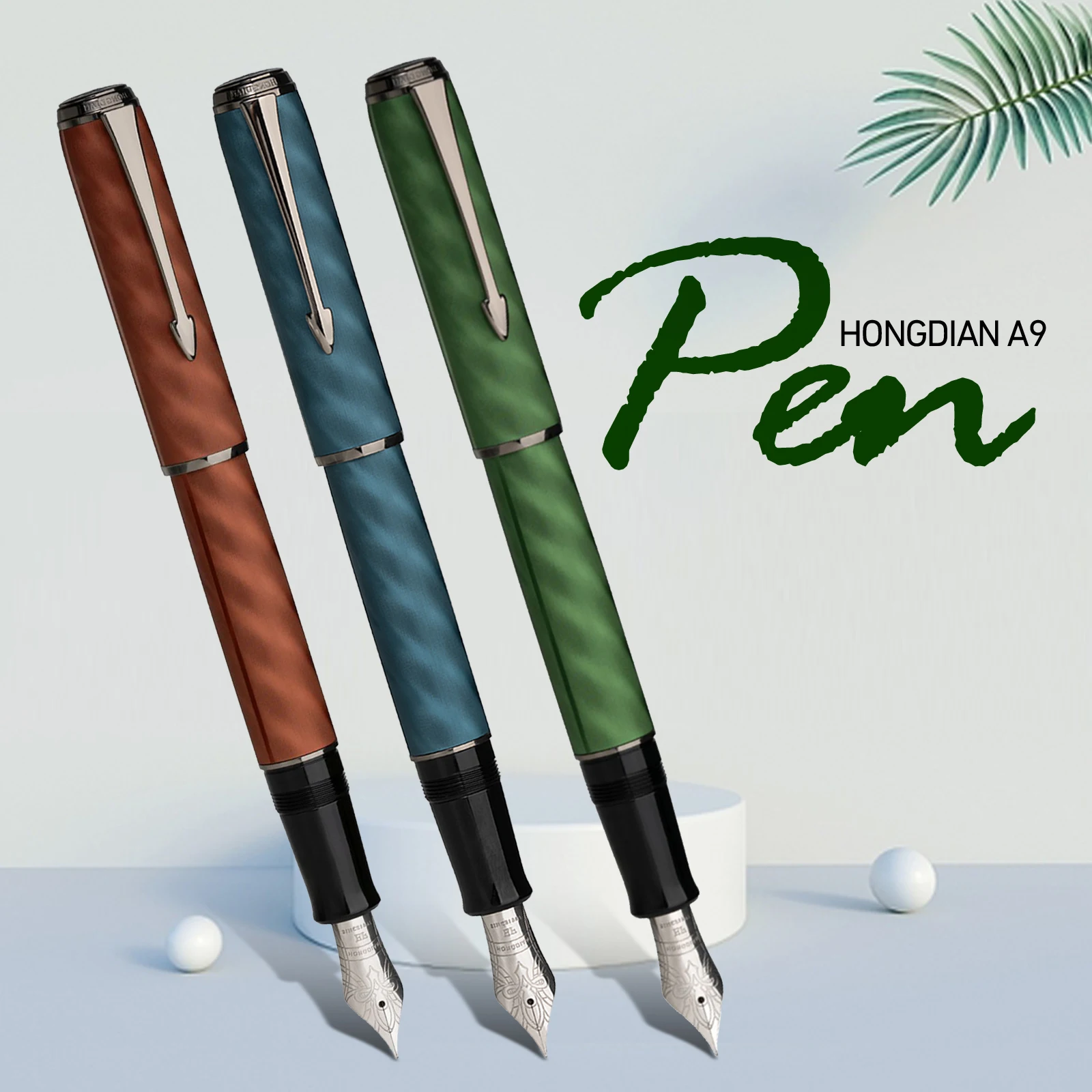 Hongdian-pluma-estilogr-fica-A9-42-EF-F-Nib-pr-ctica-de-escritura ...