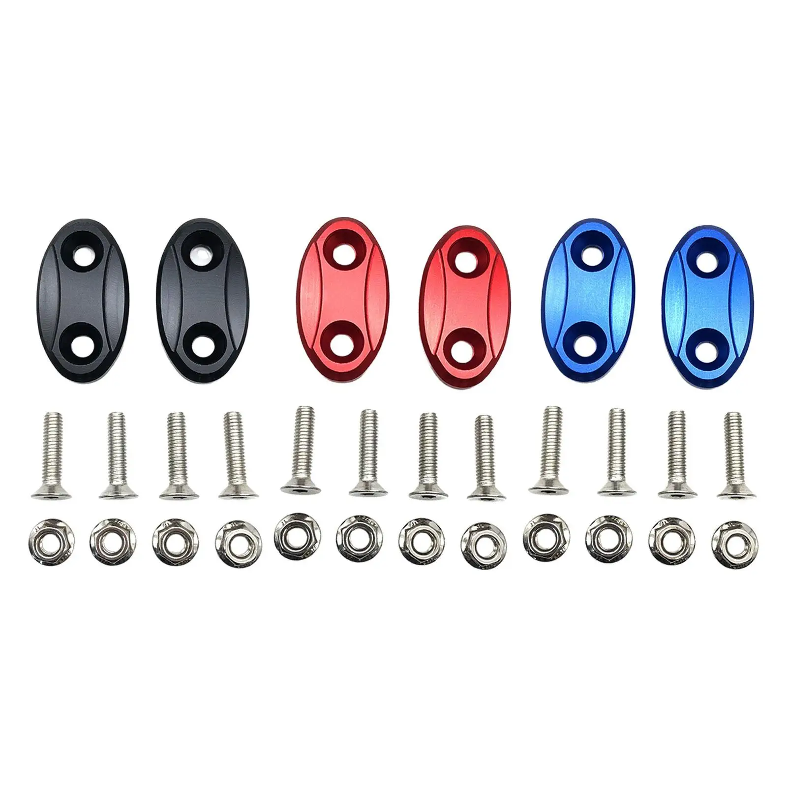 2-Pieces-Motorcycle-Mirror-Mount-Riser-Extender-Adapter-Motorcycle ...