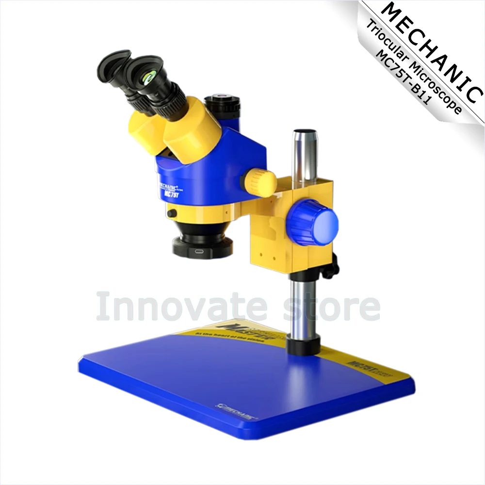 Microscope-MECHANIC-MC75T-Trinocular-HD-PCB-Mobile-Phone-Rework ...