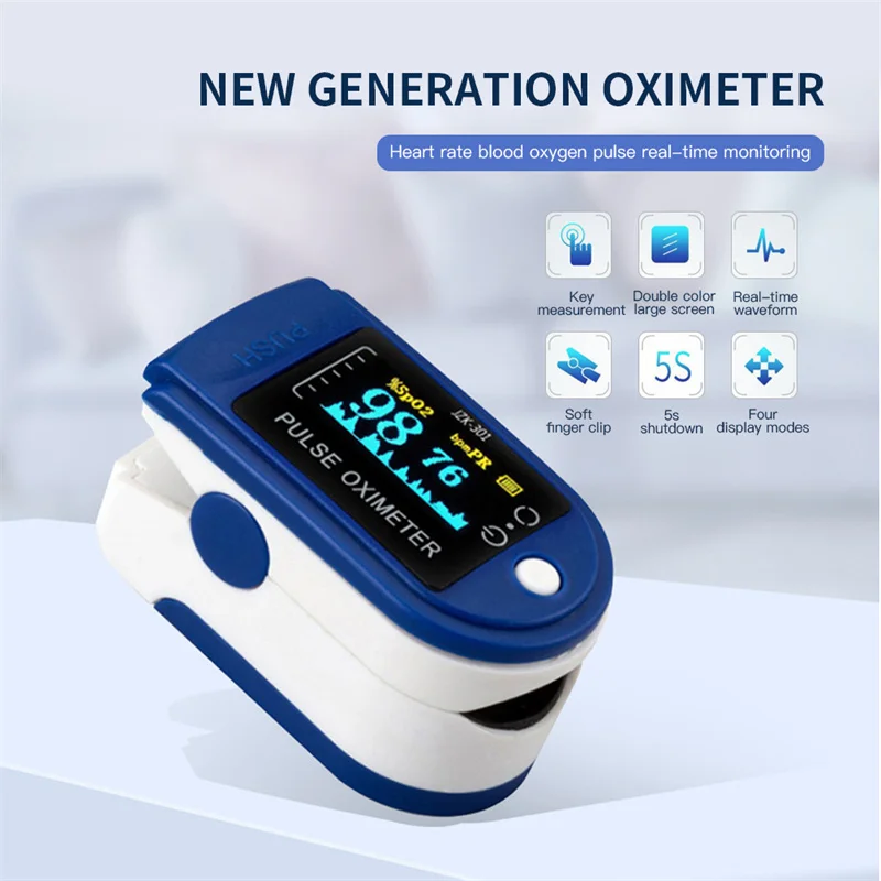 Portable-Professional-Finger-Oximeter-Digital-Finger-Pulse-Oximeter ...