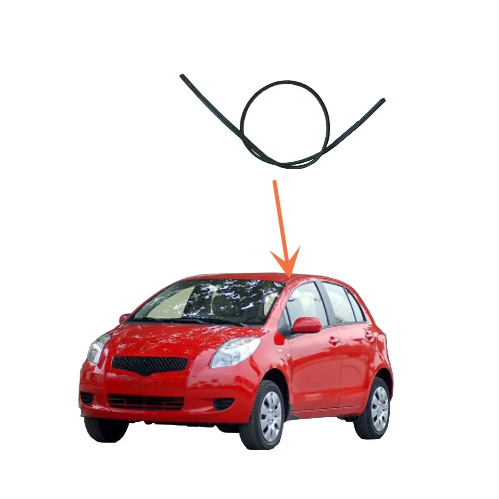 2-Pieces-Roof-Rubber-Strip-for-Toyota-Yaris-Protector-Weatherstrip-for ...