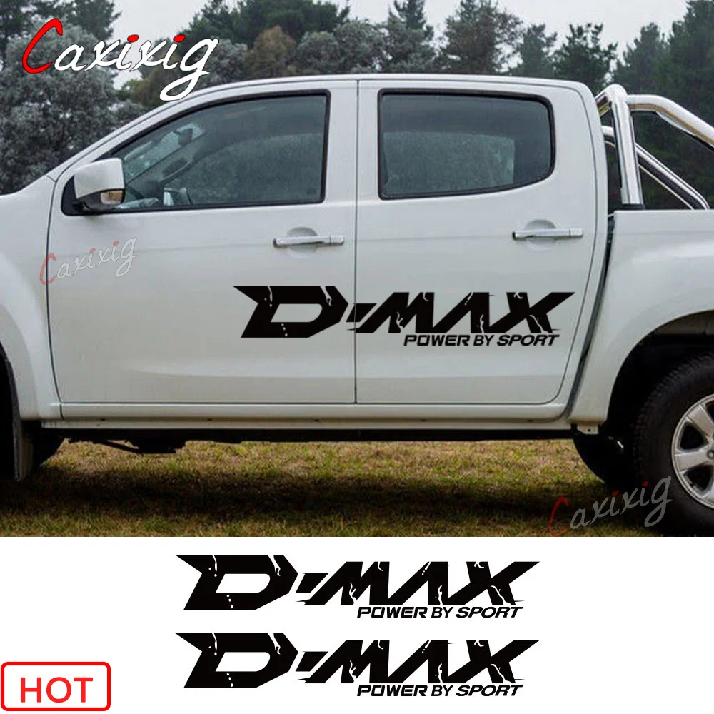 Stickers For Isuzu Dmax D Max Car Door Side Custom Letters Vinyl Decals ...