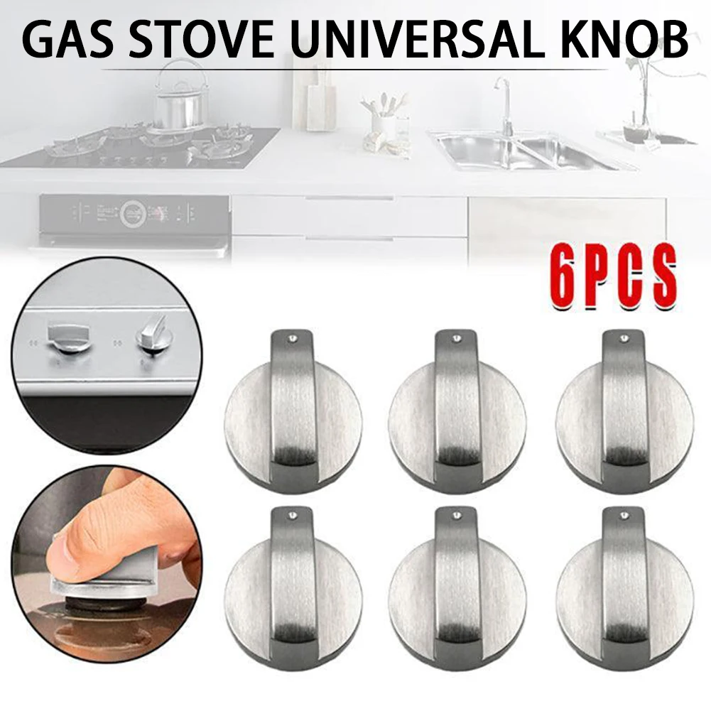 4-6pc-Universal-Stove-Control-Knobs-Metal-Range-Burner-Switch-Button ...