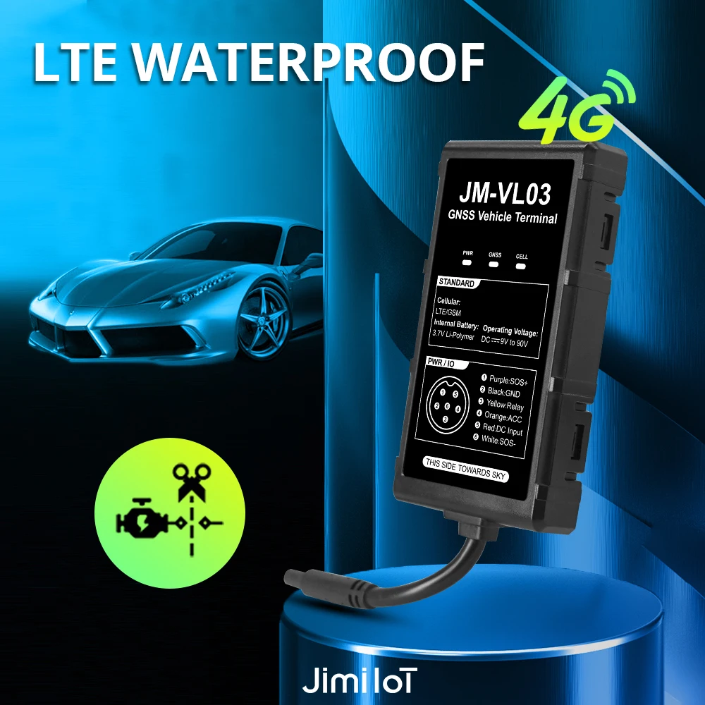 JIMIIOT-LTE-Gps-Para-Moto-VL03-Waterproof-Motorcycle-Locator-9-90V-Cut ...