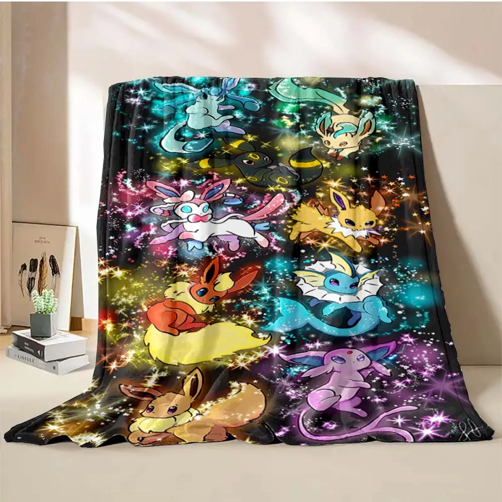 Japanese-Style-Blankets-Pokemon-Flannel-Blanket-Home-Sofa-Lunch-Break ...