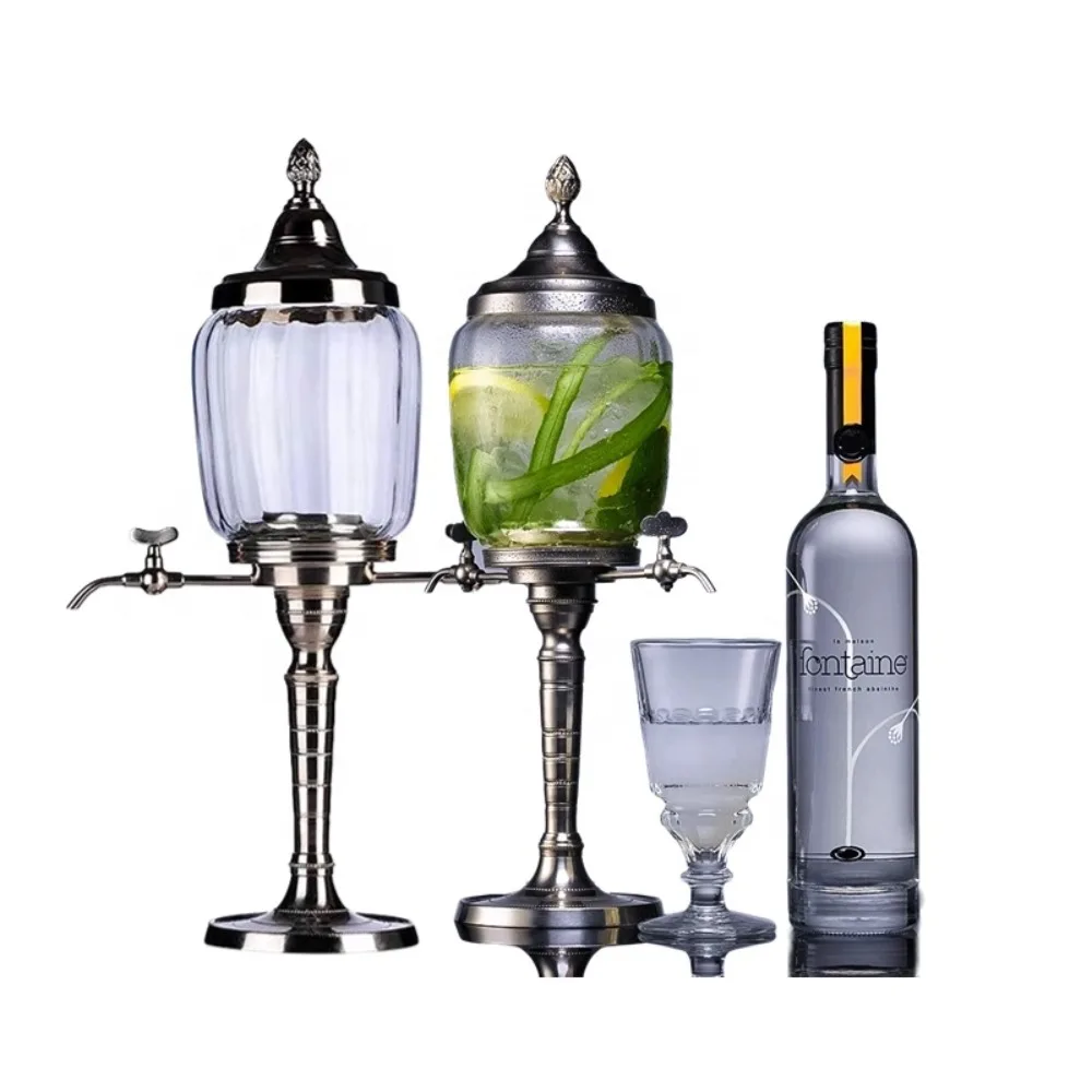 Promotion Fountain Absinthe Beverage Dispenser Glass Fountain with 4 ...